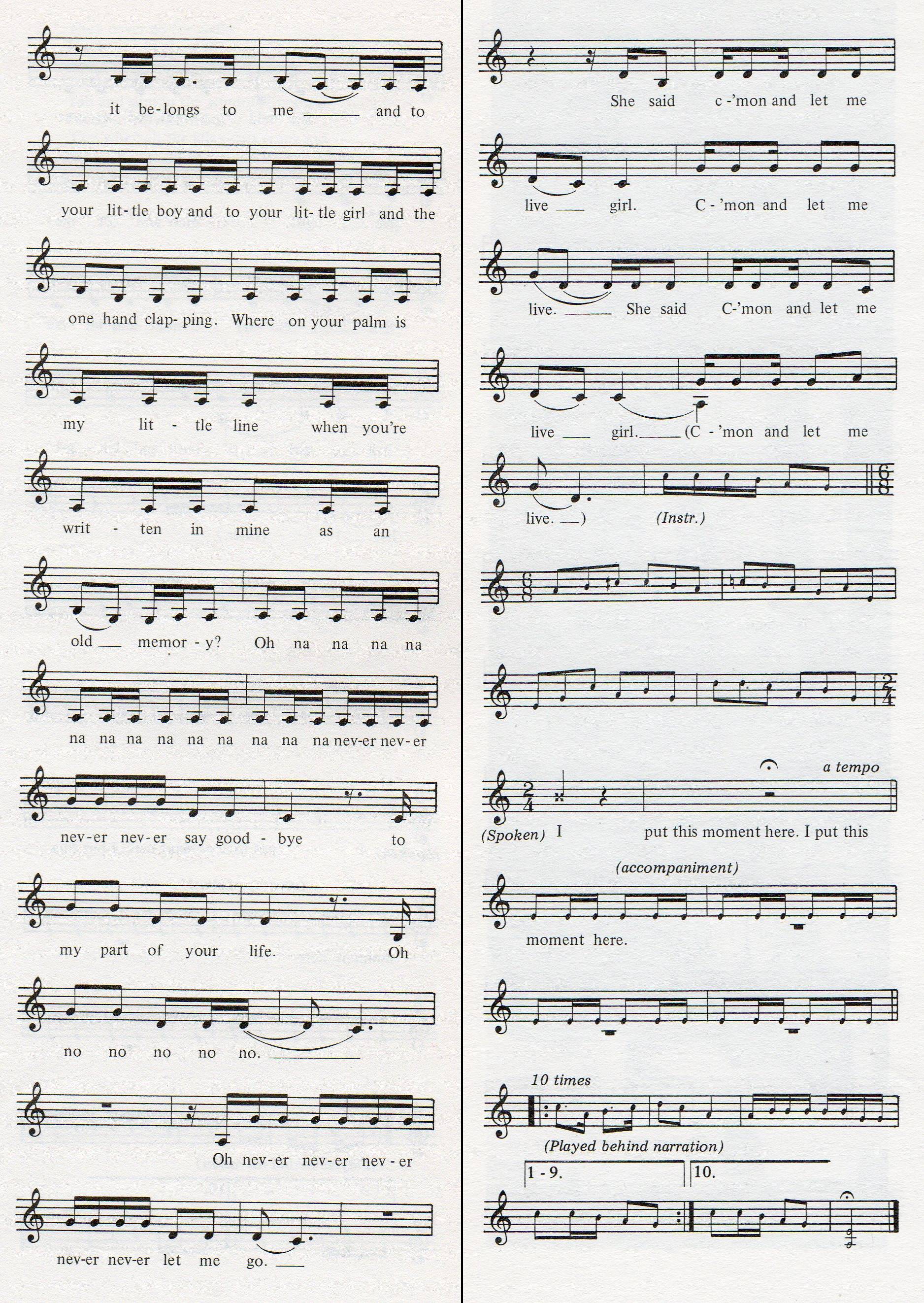 Kate Bush Sheet Music